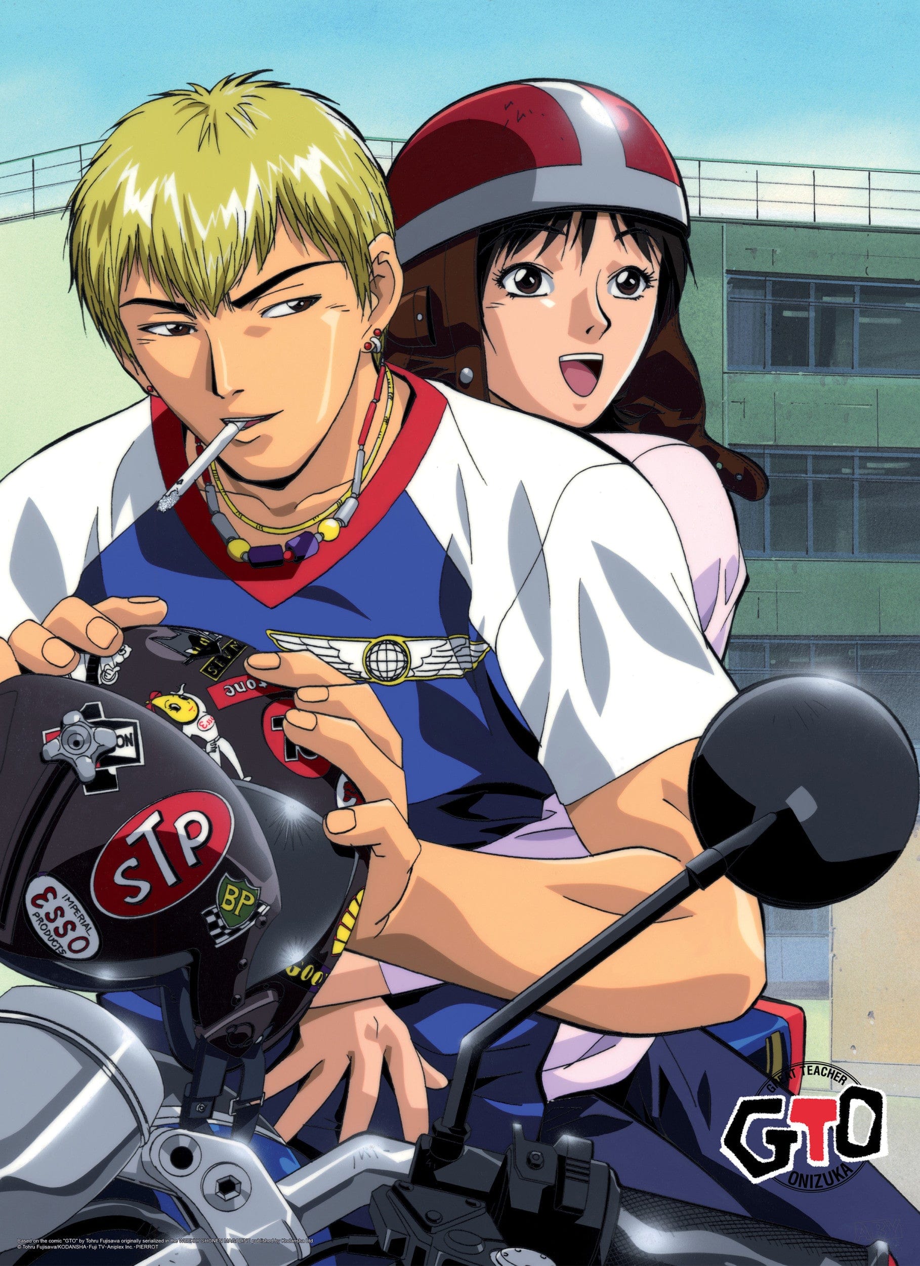 Poster GTO Onizuka Bike 38x52cm | Yourdecoration.be