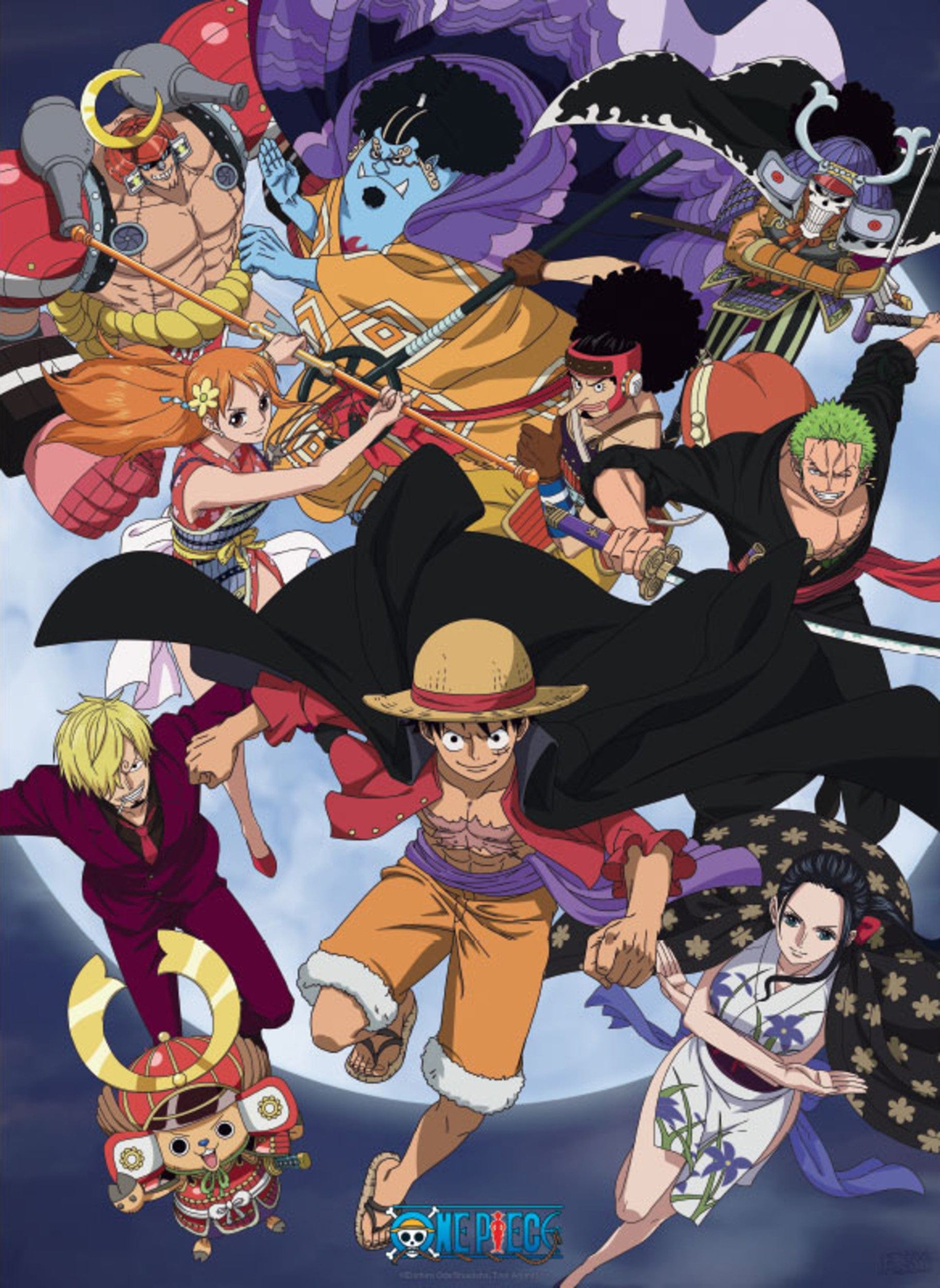 Poster One Piece Wano Raid 38x52cm | Yourdecoration.be
