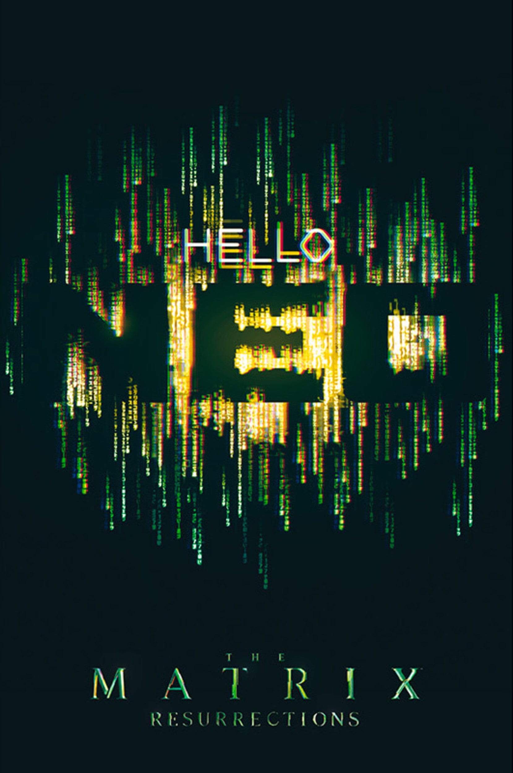 Poster The Matrix Hello Neo 61x91,5cm | Yourdecoration.nl