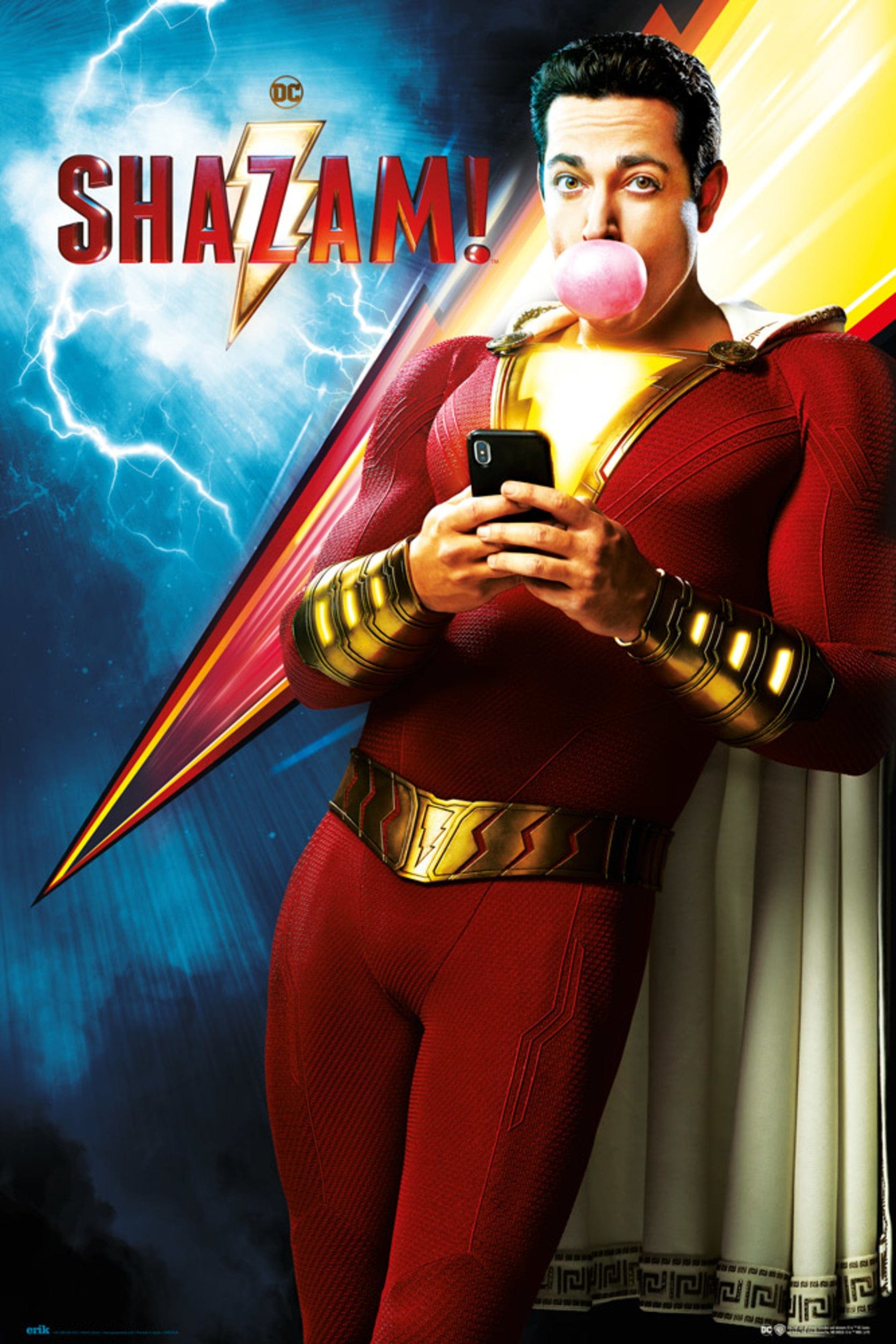 Poster DC Comics Shazam One Sheet 61x91,5cm | Yourdecoration